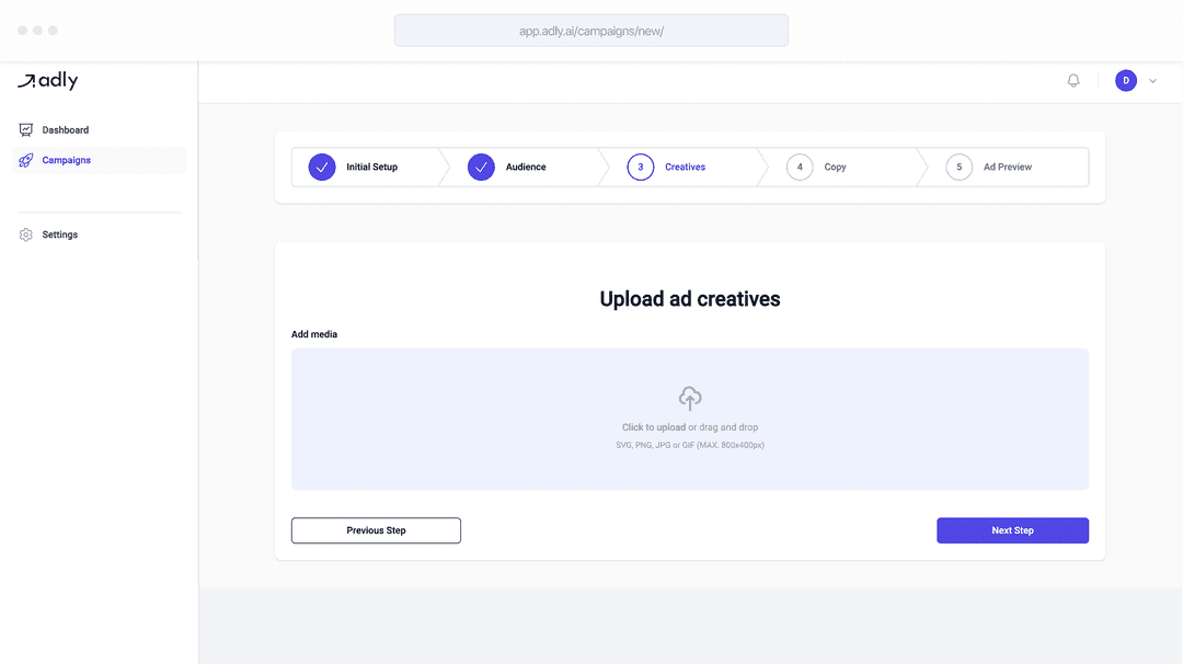 Adly.ai - Marketing made simple for small businesses